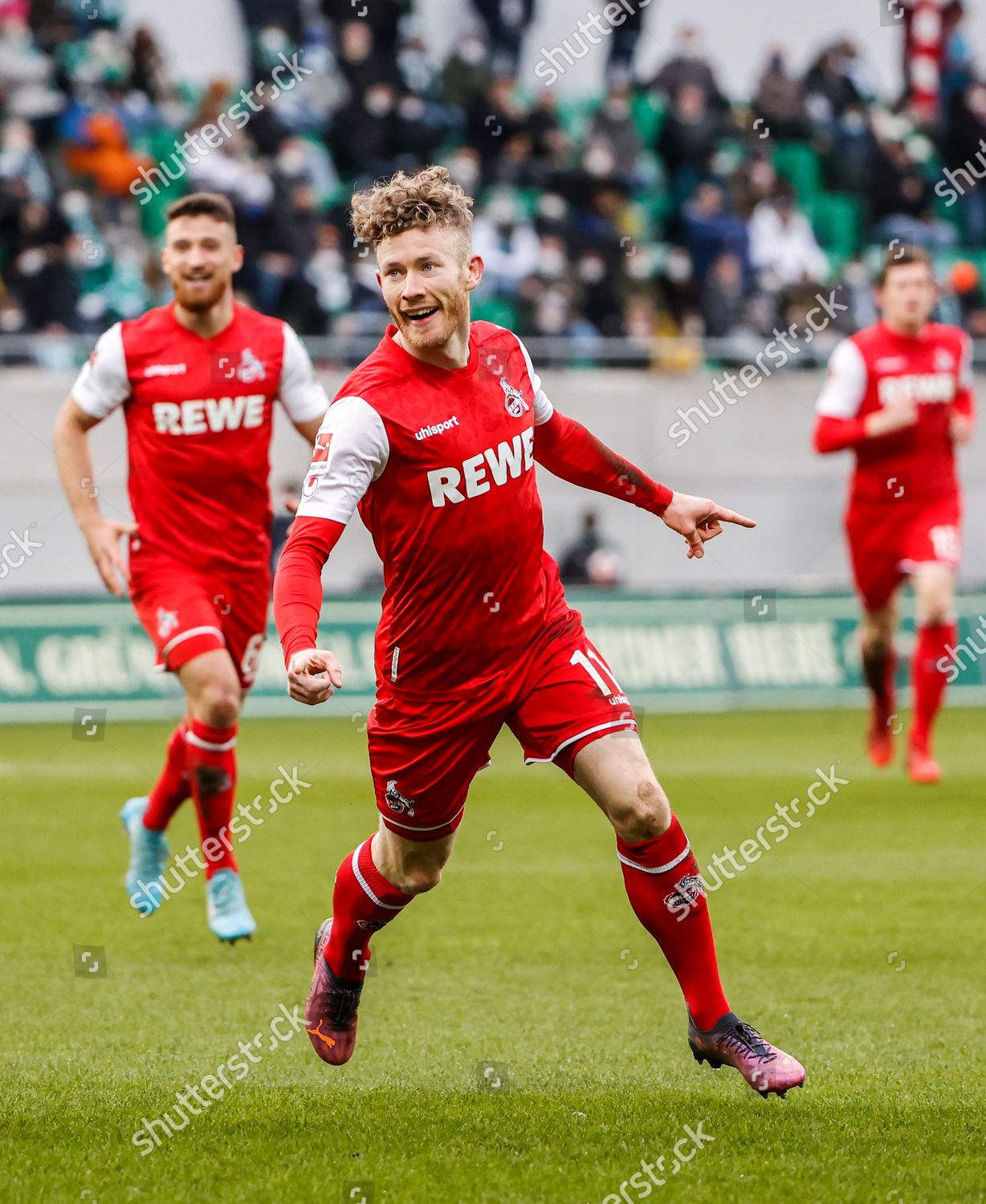 Florian Kainz Koeln Celebrates His Scoring Editorial Stock Photo ...
