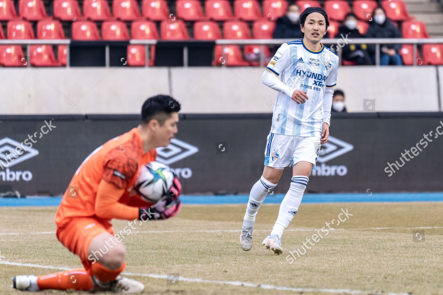 Jun Amano Ulsan Hyundai Reacts During Editorial Stock Photo - Stock ...