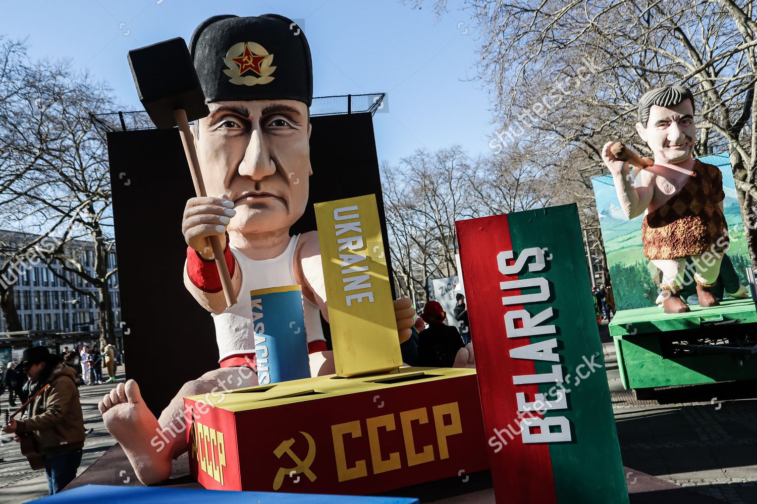 Float Showing Russian President Vladimir Putin Editorial Stock Photo ...
