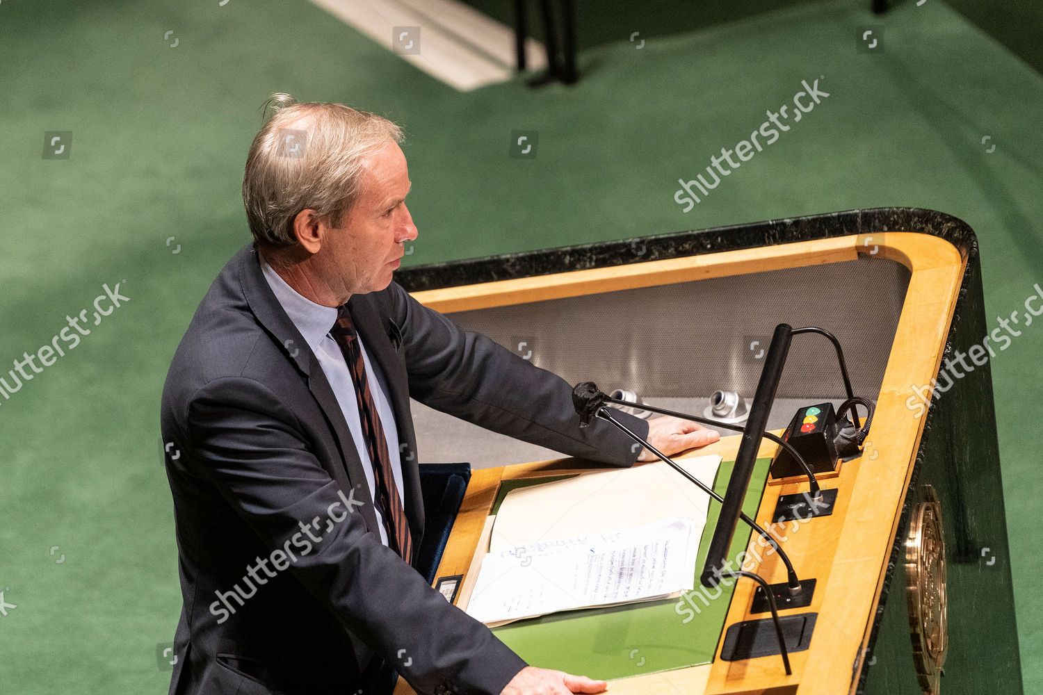 European Union Ambassador Bjorn Olof Skoog Editorial Stock Photo ...