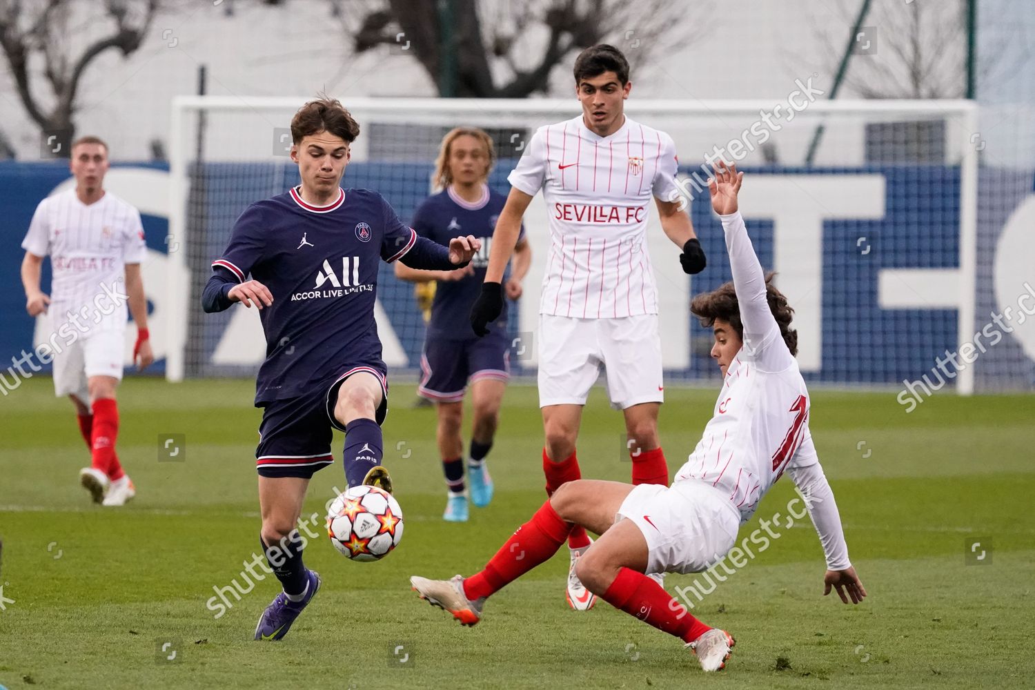 Edouard Michut Psg Competes Ball Carlos Editorial Stock Photo - Stock ...