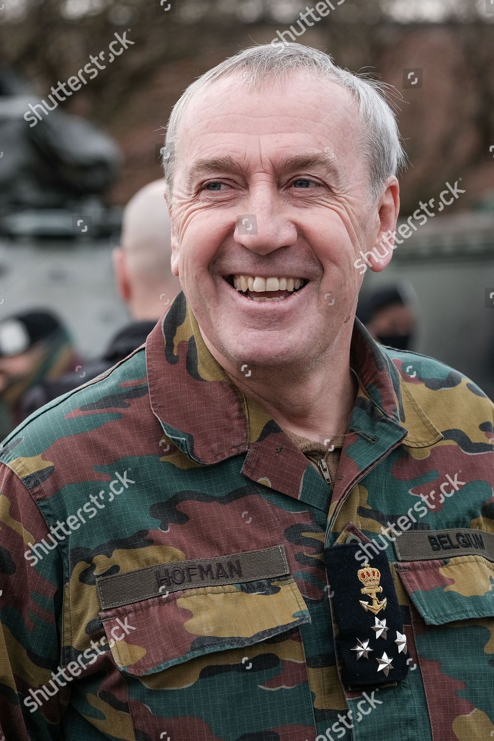 Chief Defence Amiral Michel Hofman Pictured Editorial Stock Photo ...