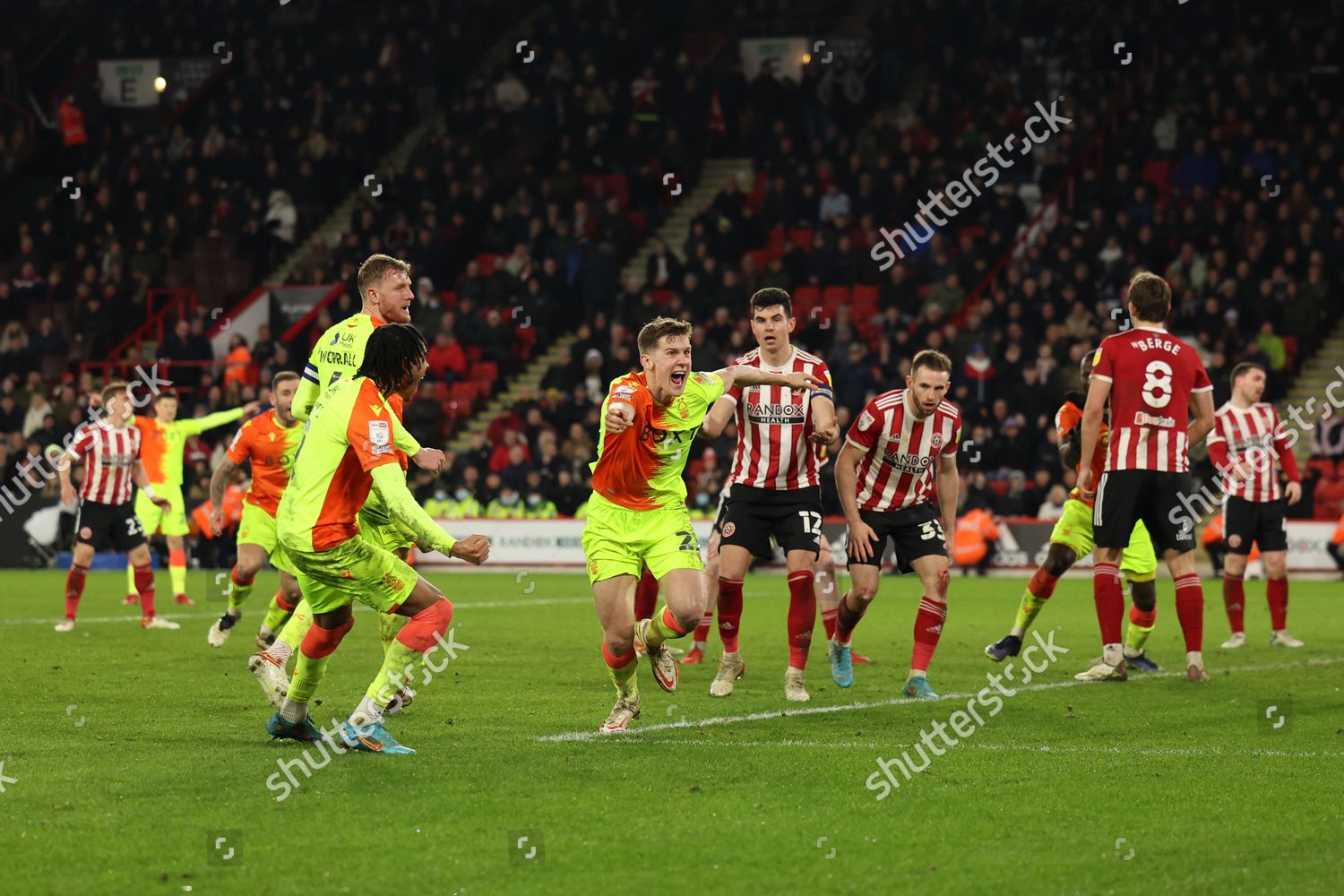 Ryan Yates Nottingham Forest Celebrates His Editorial Stock Photo ...