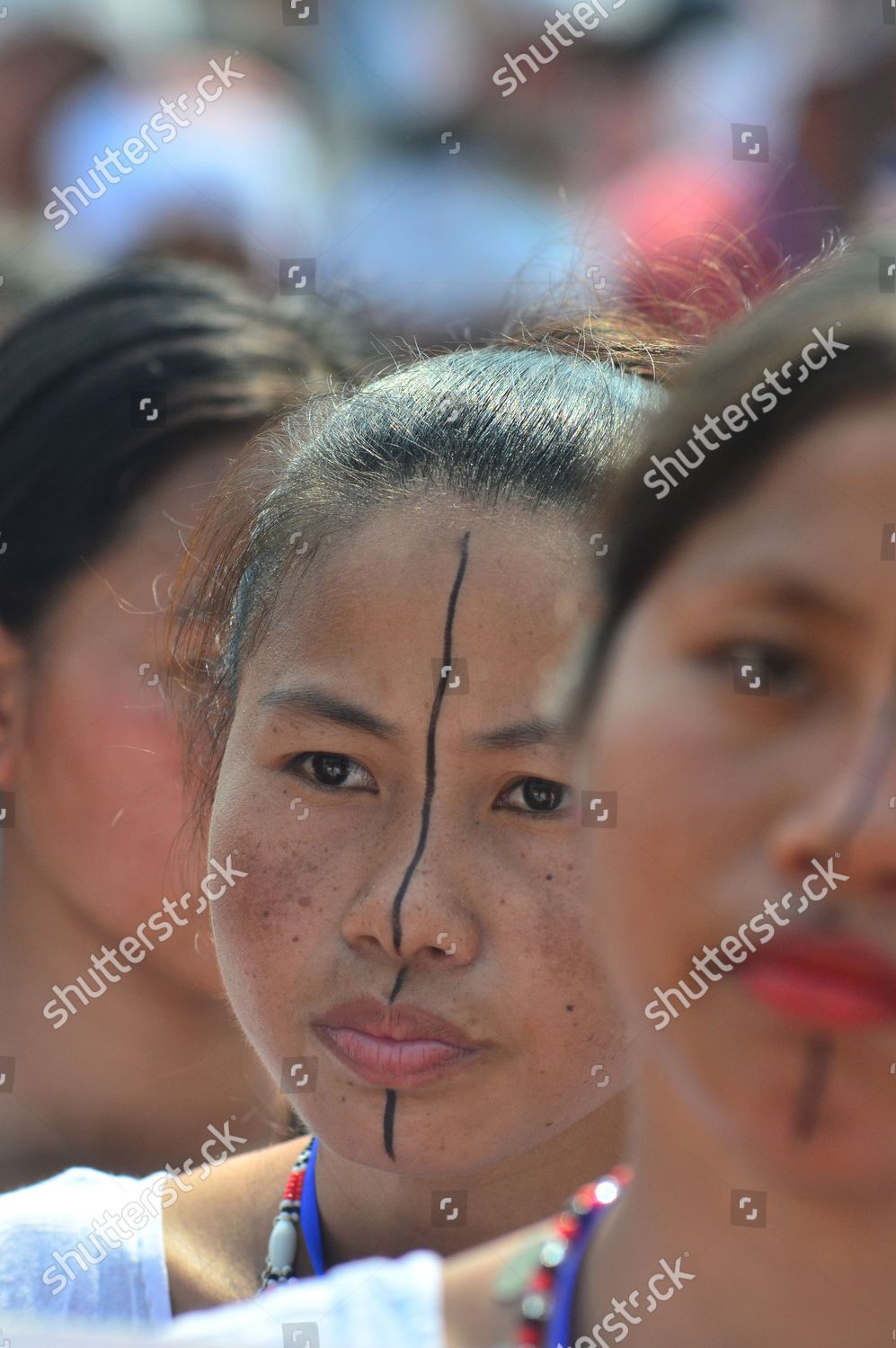 Cultural Troupe Karbi Tribe Looks On Editorial Stock Photo - Stock ...