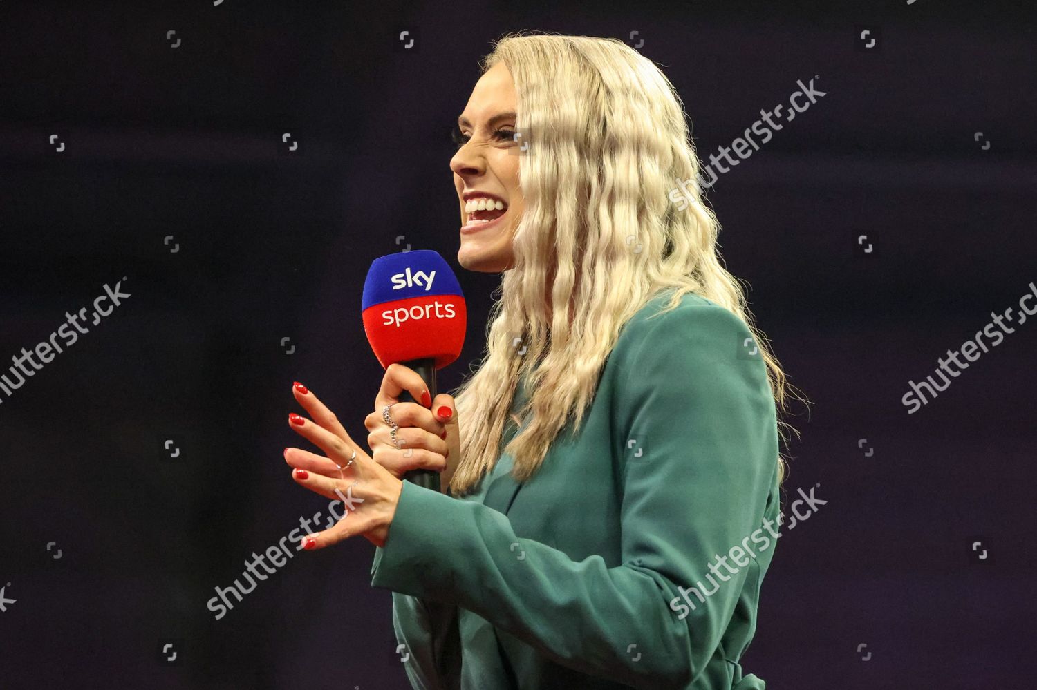 Sky Presenter Emma Paton During Cazoo Editorial Stock Photo - Stock ...