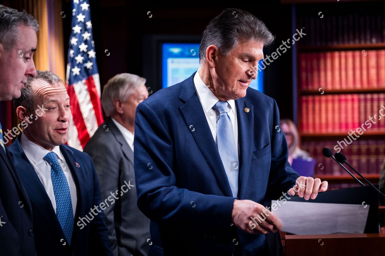 Democratic Senator Joe Manchin West Virginia Editorial Stock Photo ...