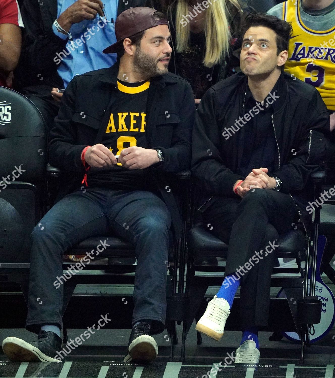 Rami Malek Twin Brother Sami Malek Editorial Stock Photo - Stock Image ...