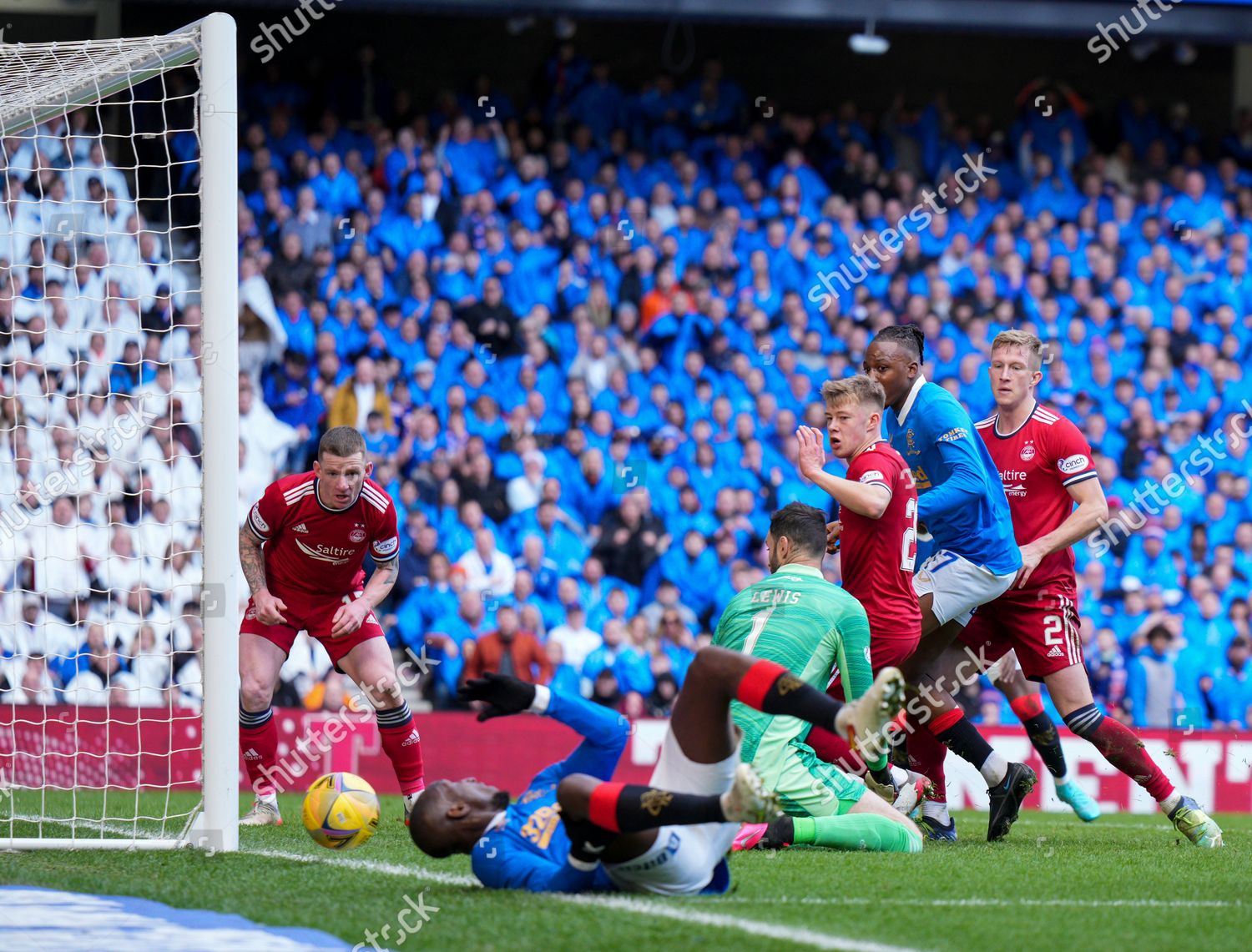 Ball Hits Off Goalpost After Connor Editorial Stock Photo - Stock Image ...