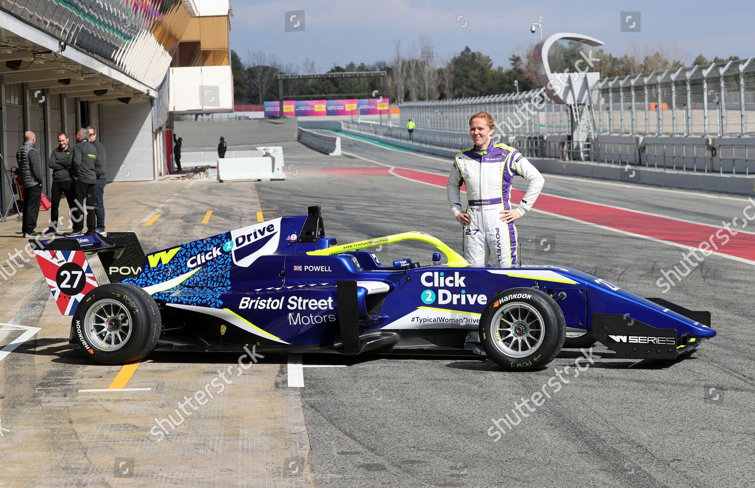 Alice Powell During W Series Testing Editorial Stock Photo - Stock ...