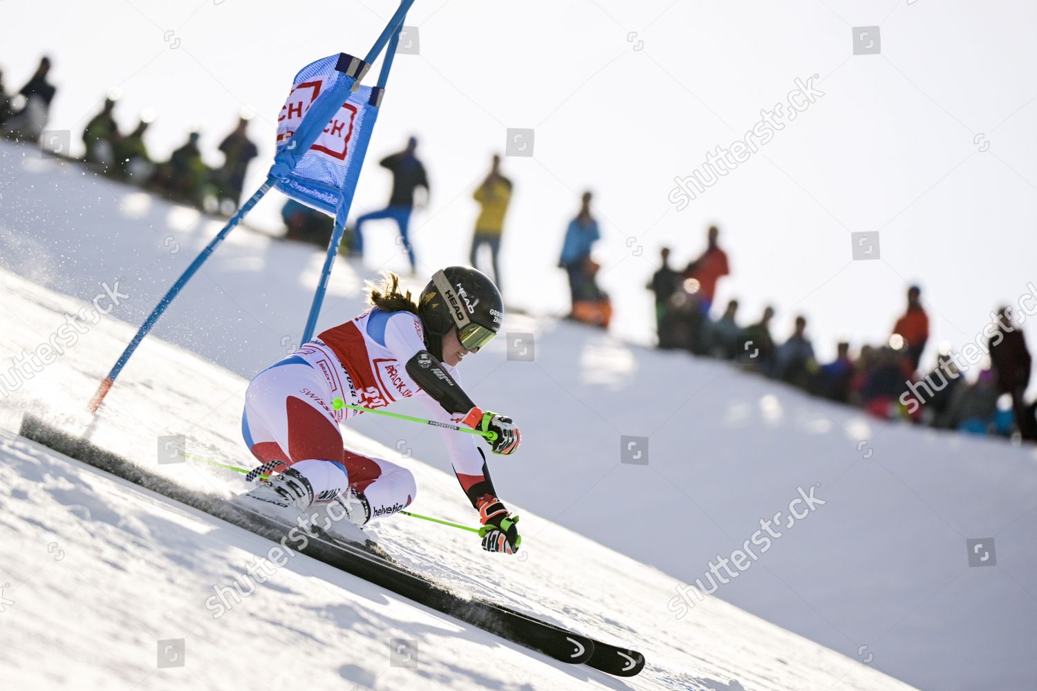 Camille Rast Switzerland Action During First Editorial Stock Photo ...