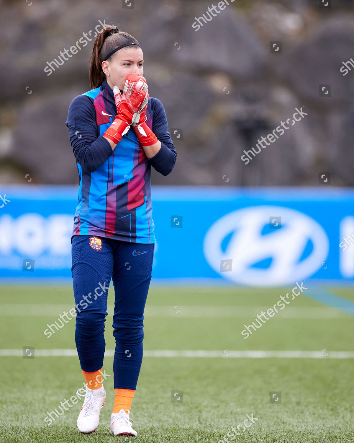 Gemma Font Fc Barcelona Femeni Reacts Editorial Stock Photo - Stock ...