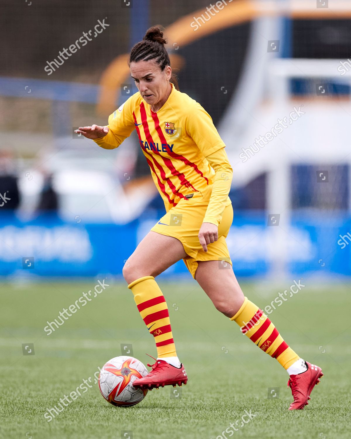 Melanie Serrano Fc Barcelona Action During Editorial Stock Photo ...