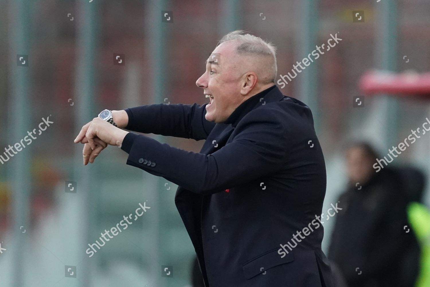 Massimiliano Alvini Coach Perugia Calcio Editorial Stock Photo - Stock ...
