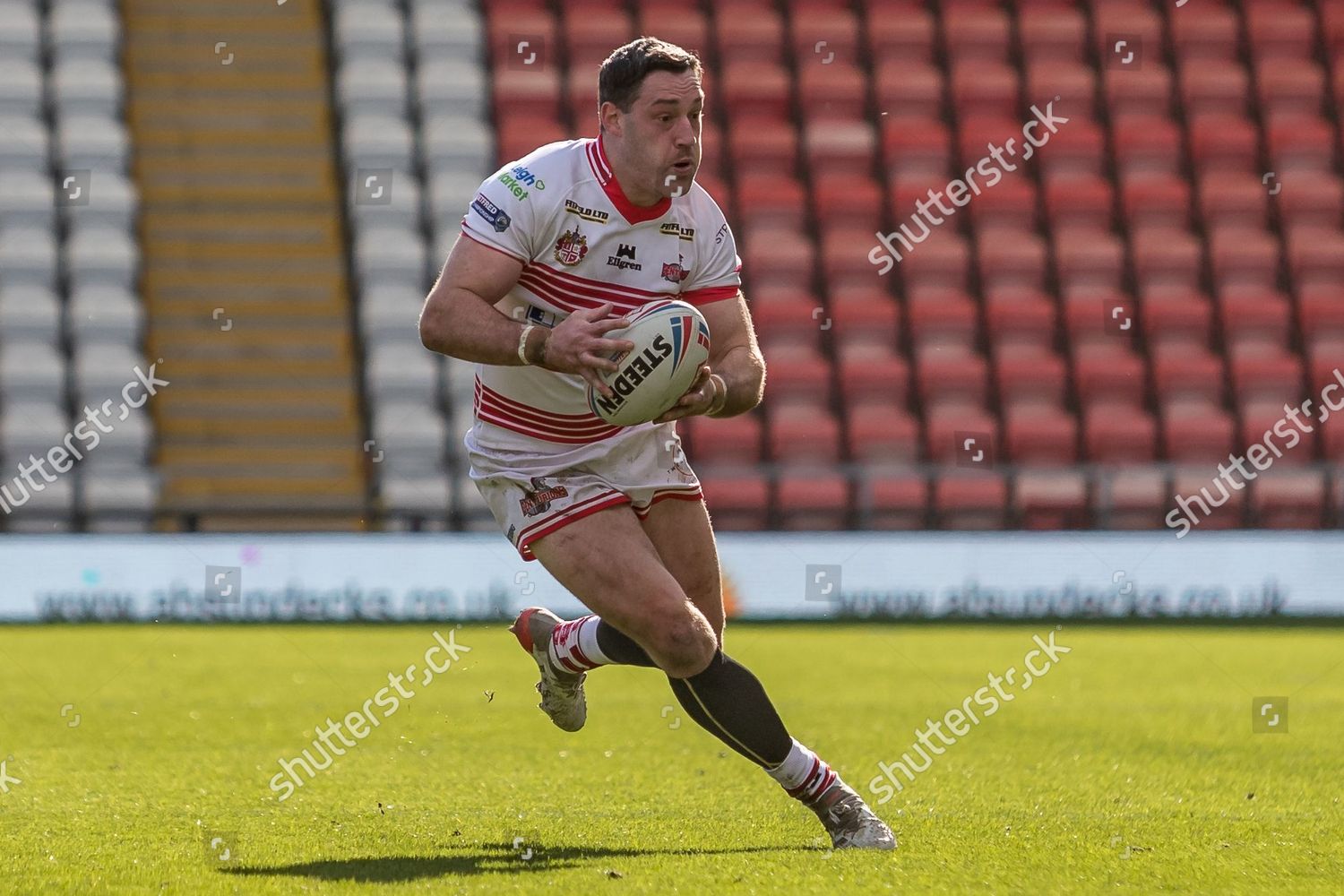 Joe Wardle Leigh Centurions During Betfred Editorial Stock Photo ...