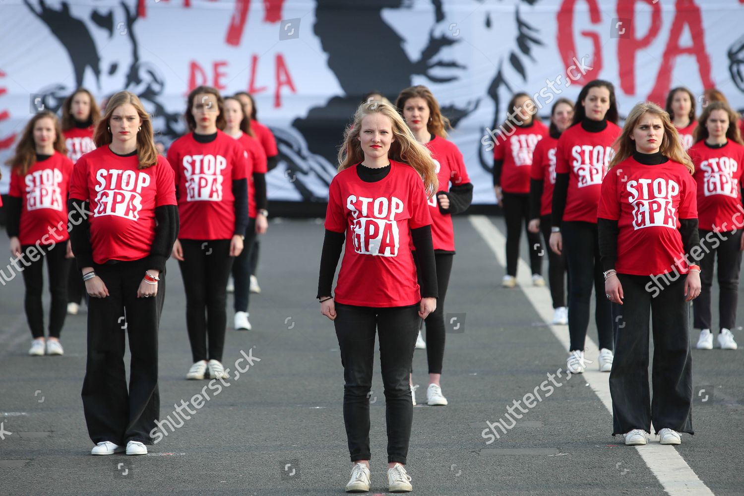 Members Conservative Activist Group Manif Pour Editorial Stock Photo ...