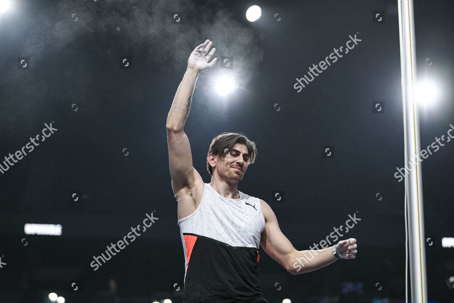 Harry Coppell Men039s Pole Vault Great Editorial Stock Photo - Stock ...