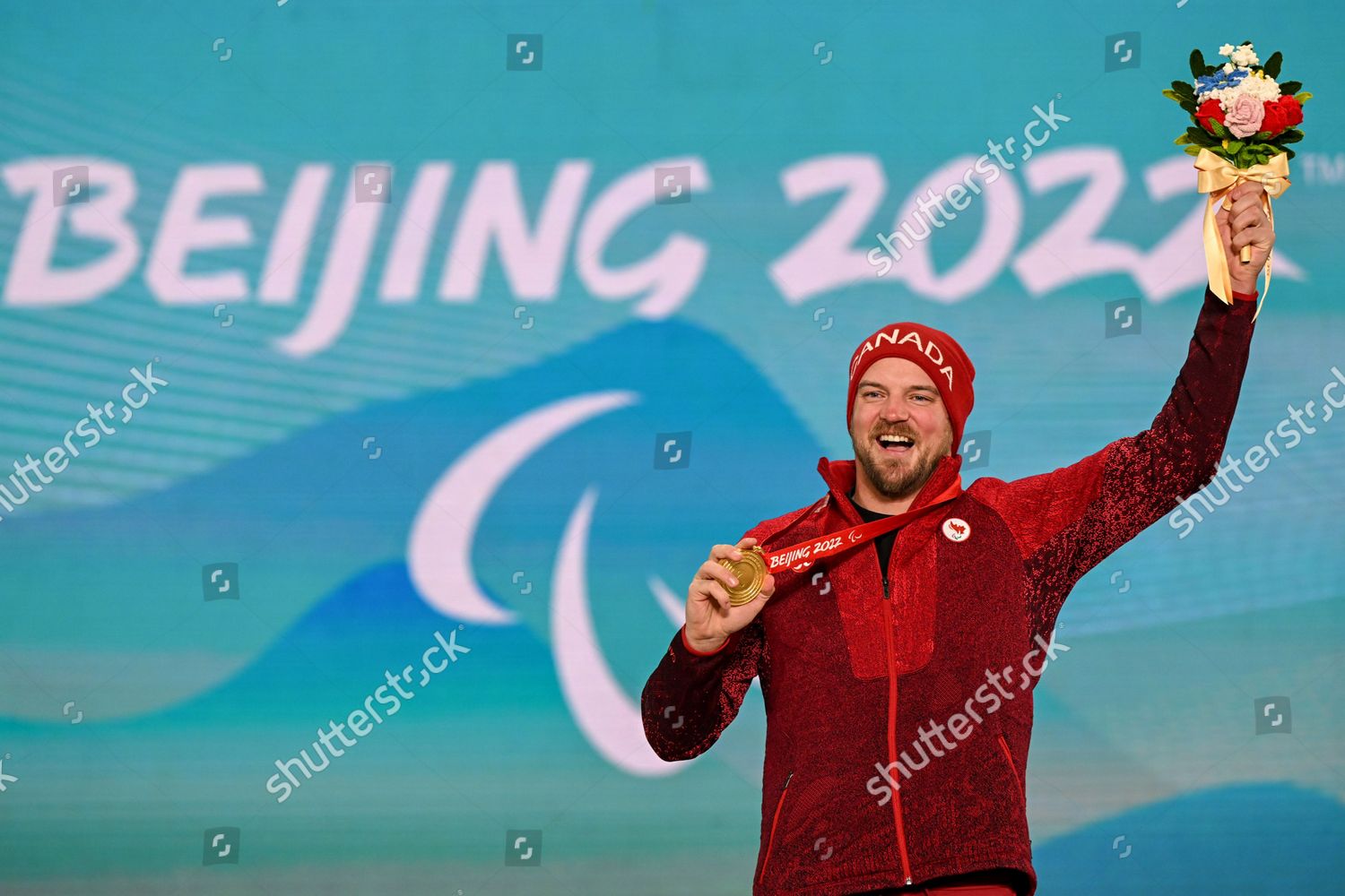 Gold Medalist Tyler Turner Canada Poses Editorial Stock Photo - Stock ...