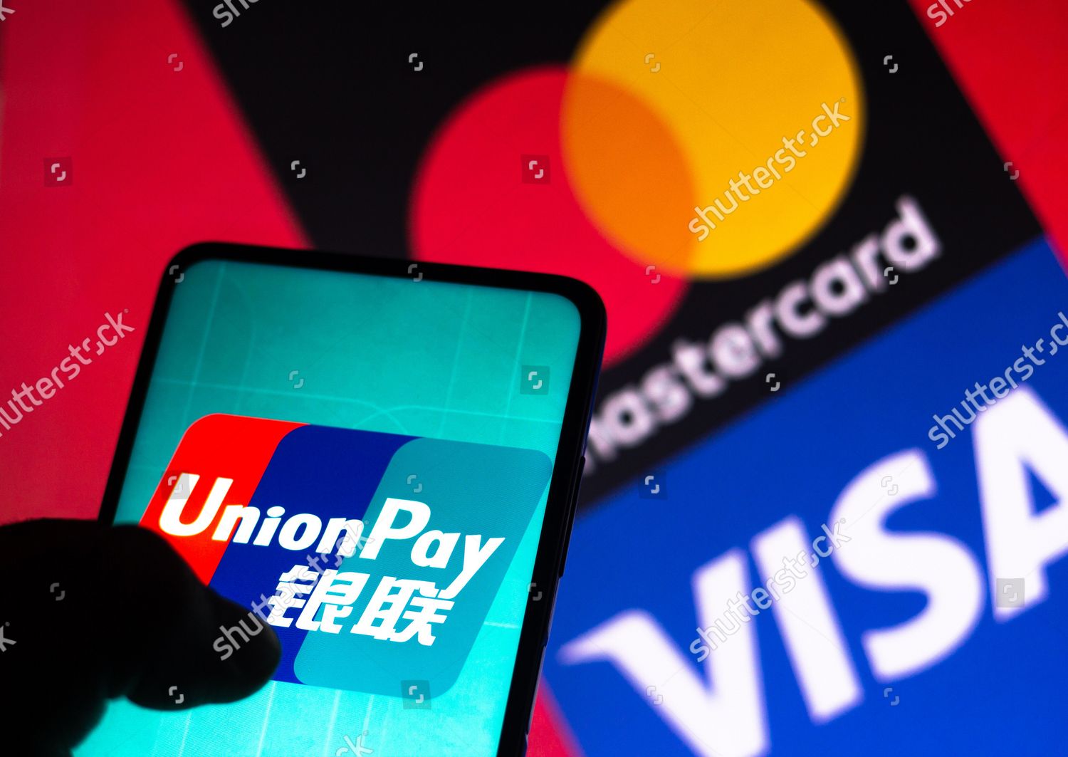 This Photo Illustration Unionpay Cup Logo Editorial Stock Photo - Stock ...