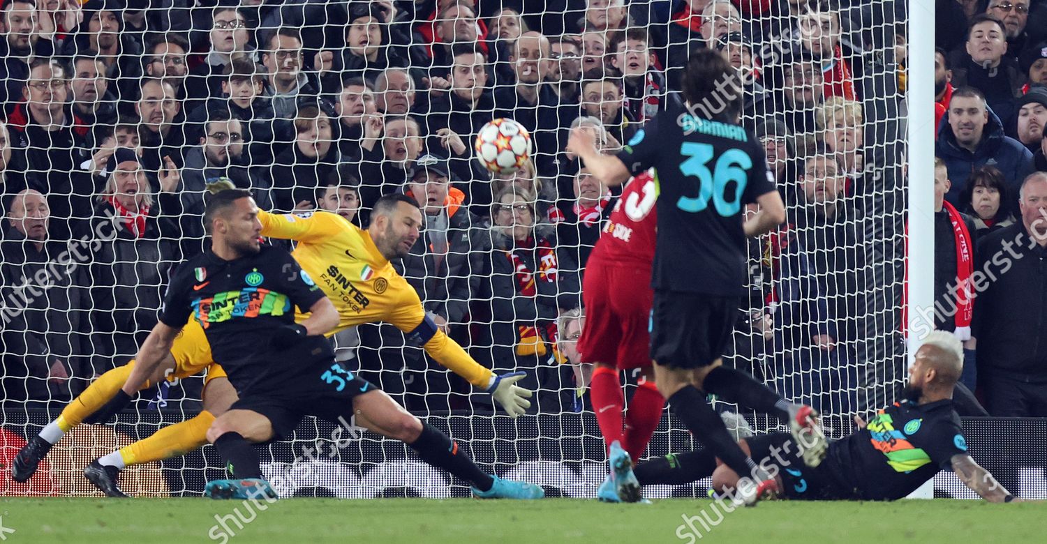 Goalkeeper Samir Handanovic Inter Milan Saves Editorial Stock Photo ...