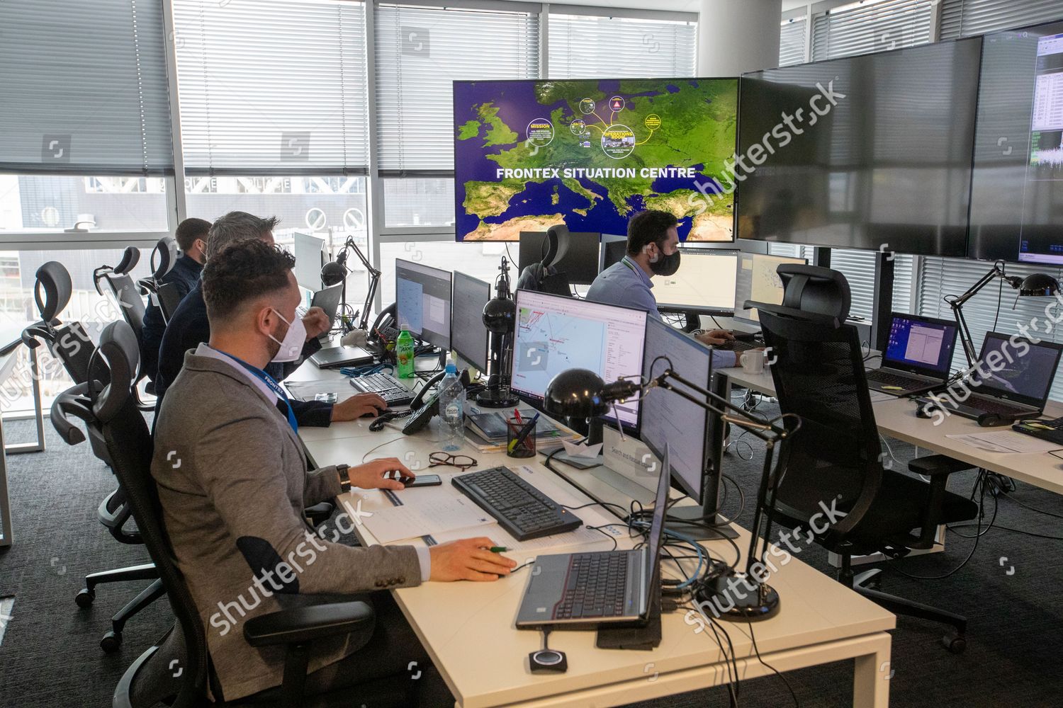 Frontex Building Pictured During Visit Frontex Editorial Stock Photo ...