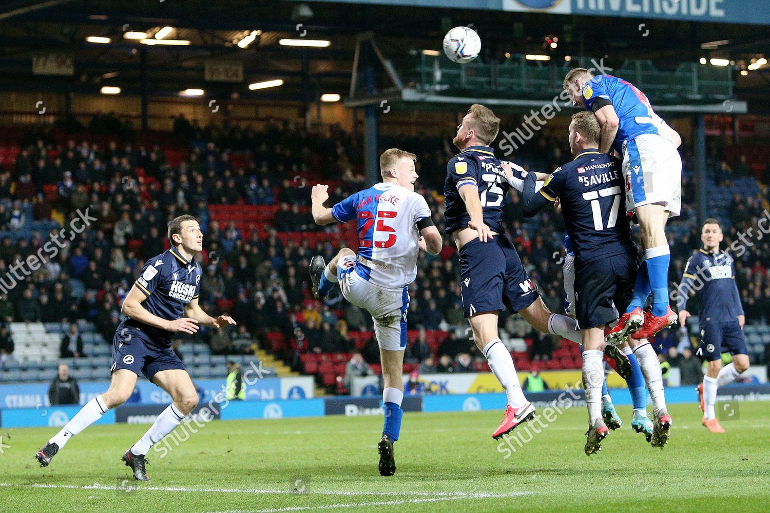Blackburn Rovers Defender Scott Wharton 16 Editorial Stock Photo ...