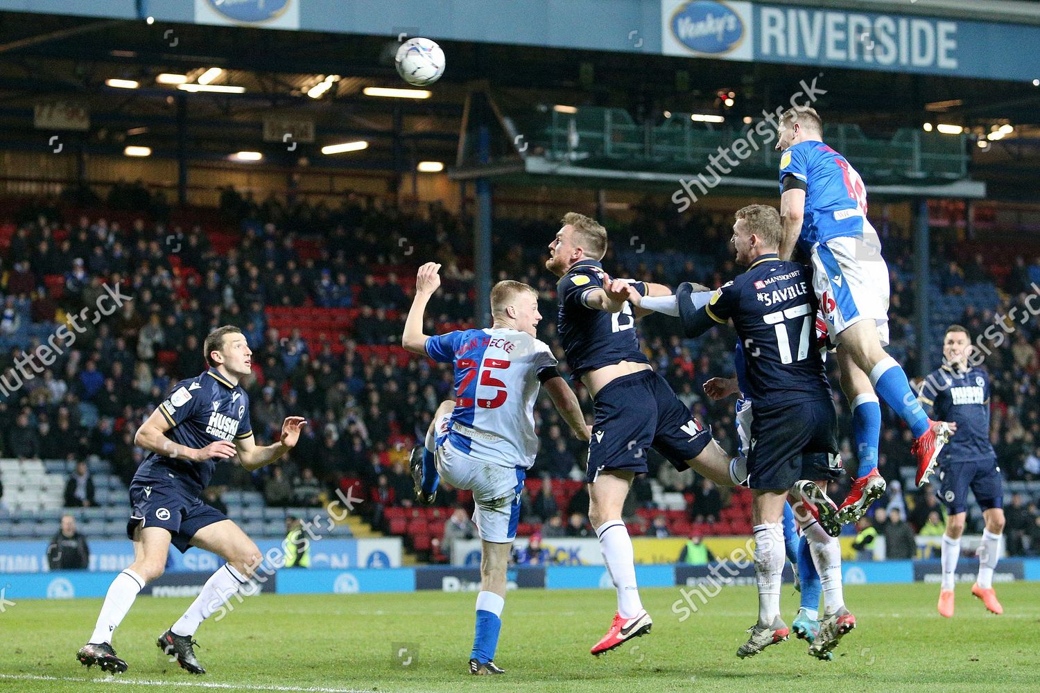 Blackburn Rovers Defender Scott Wharton 16 Editorial Stock Photo ...