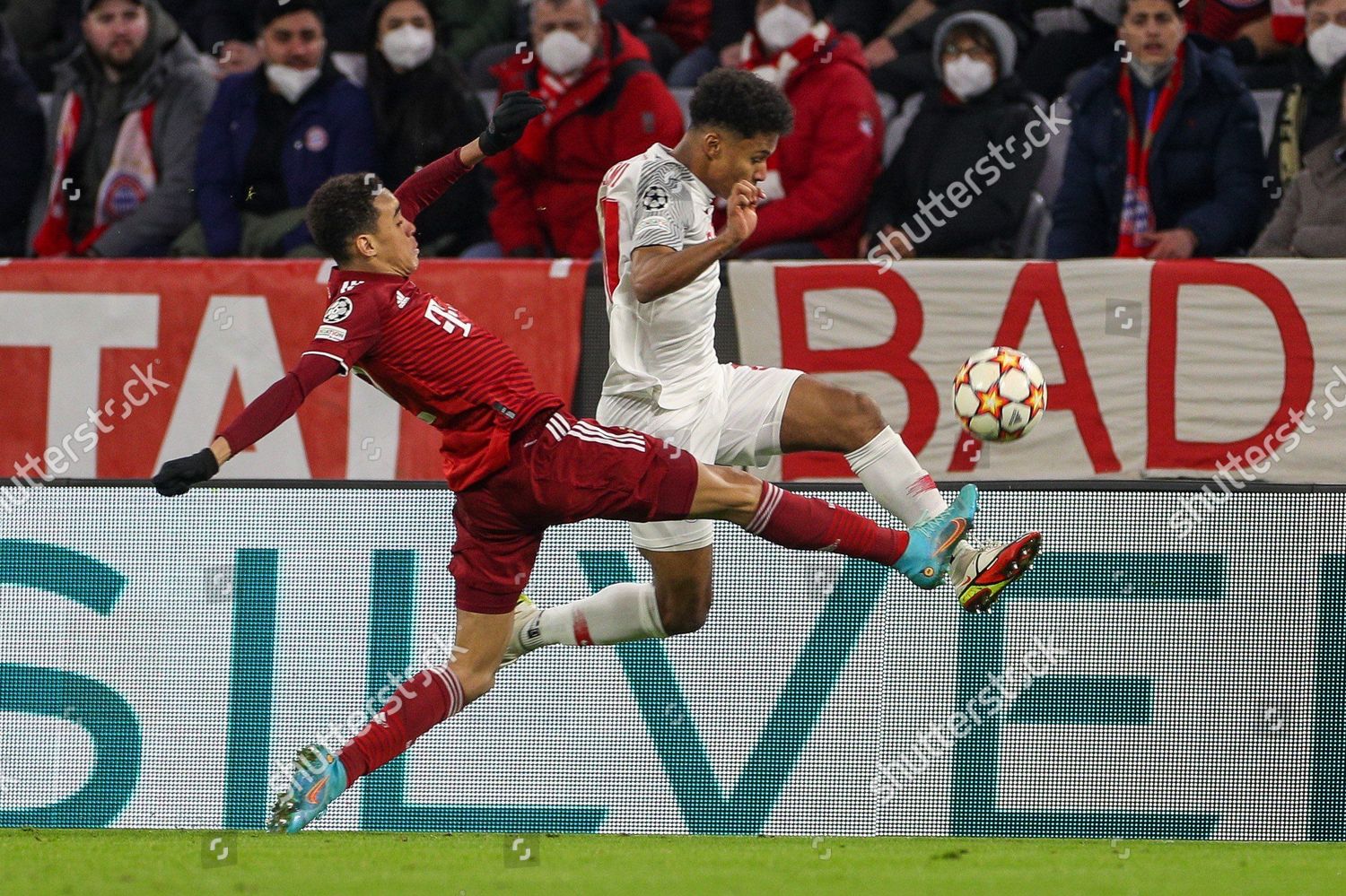 Duel Action Jamal Musiala 42 Fc Editorial Stock Photo - Stock Image ...