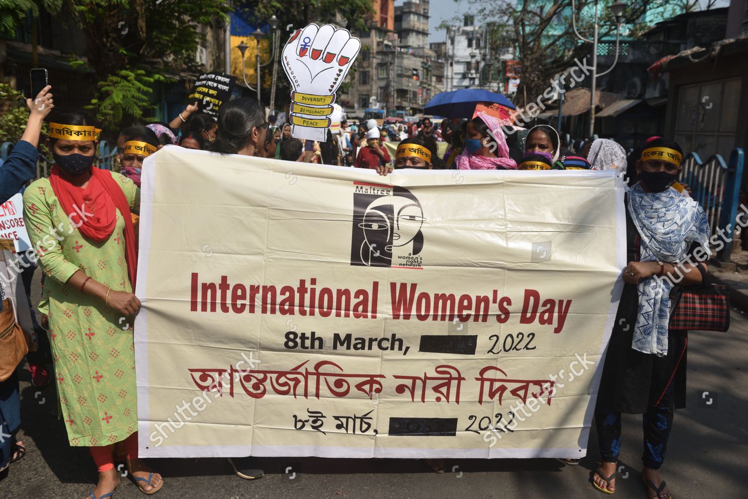 Various Women Right Organization Organized Rally Editorial Stock Photo ...