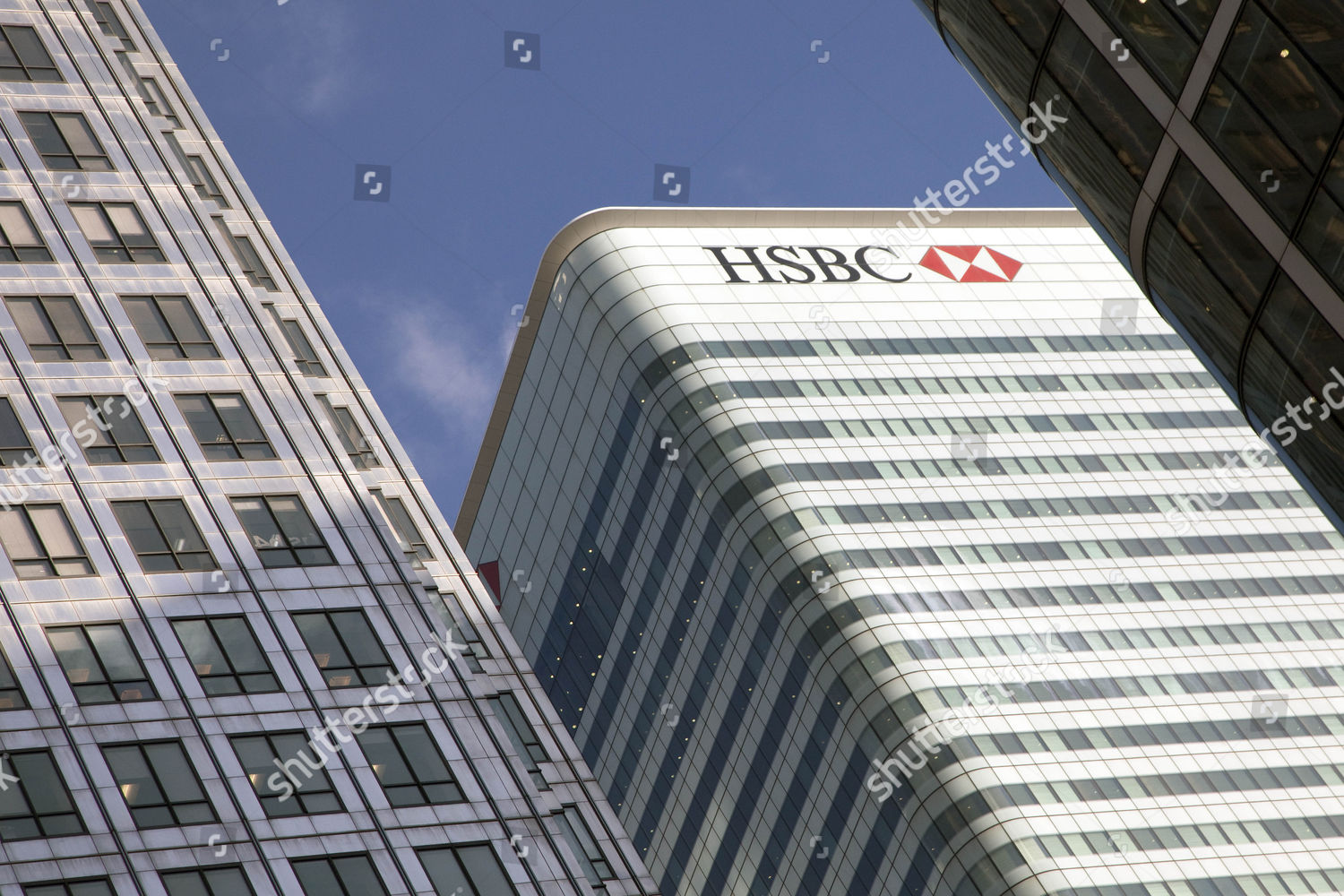 Hsbc Bank Offices Canary Wharf London Editorial Stock Photo - Stock ...