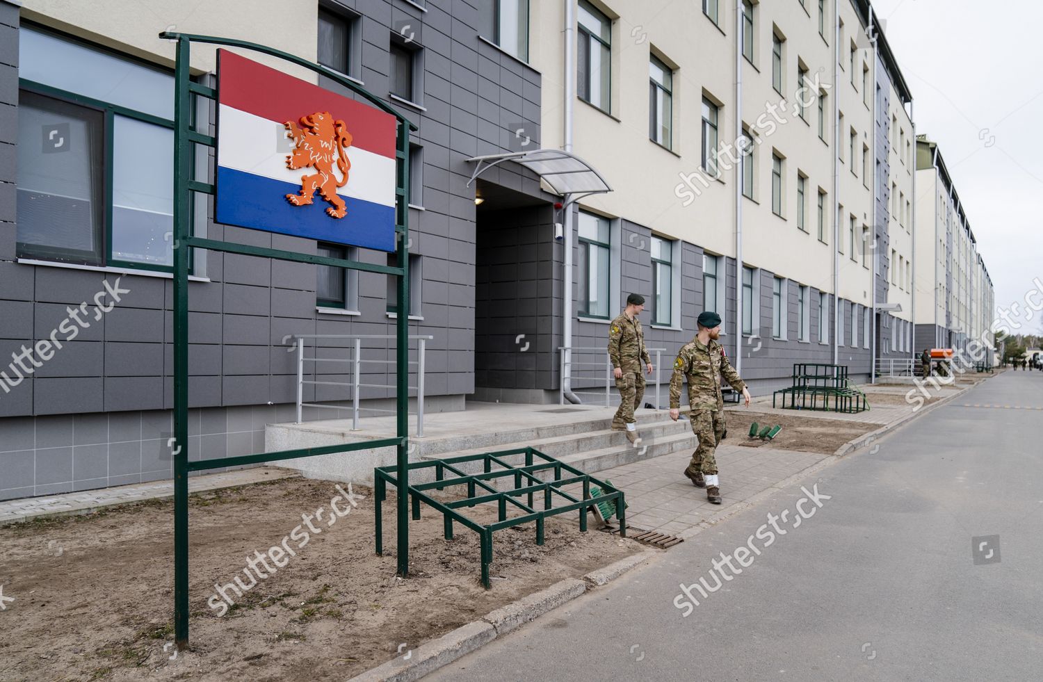 Street View Military Base Lithuania Where Editorial Stock Photo - Stock ...