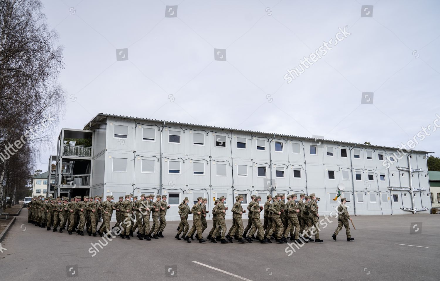 Street View Military Base Lithuania Where Editorial Stock Photo - Stock ...