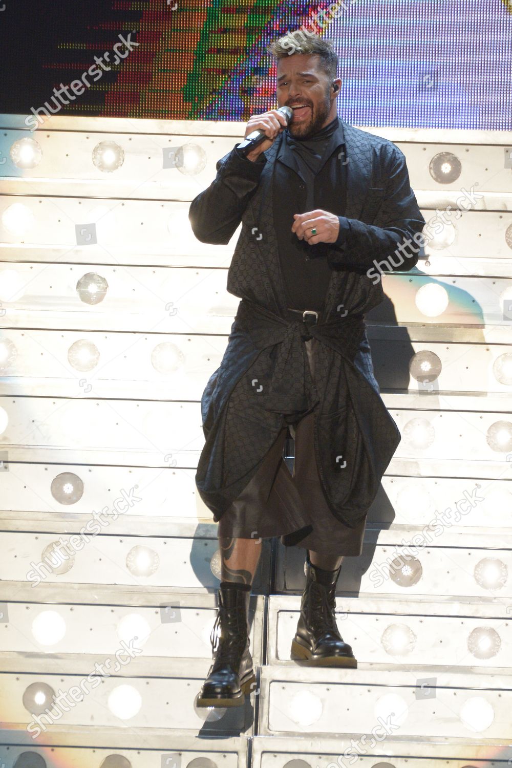 PUERTO RICAN SINGER RICKY MARTIN PERFORMS Editorial Stock Photo - Stock ...