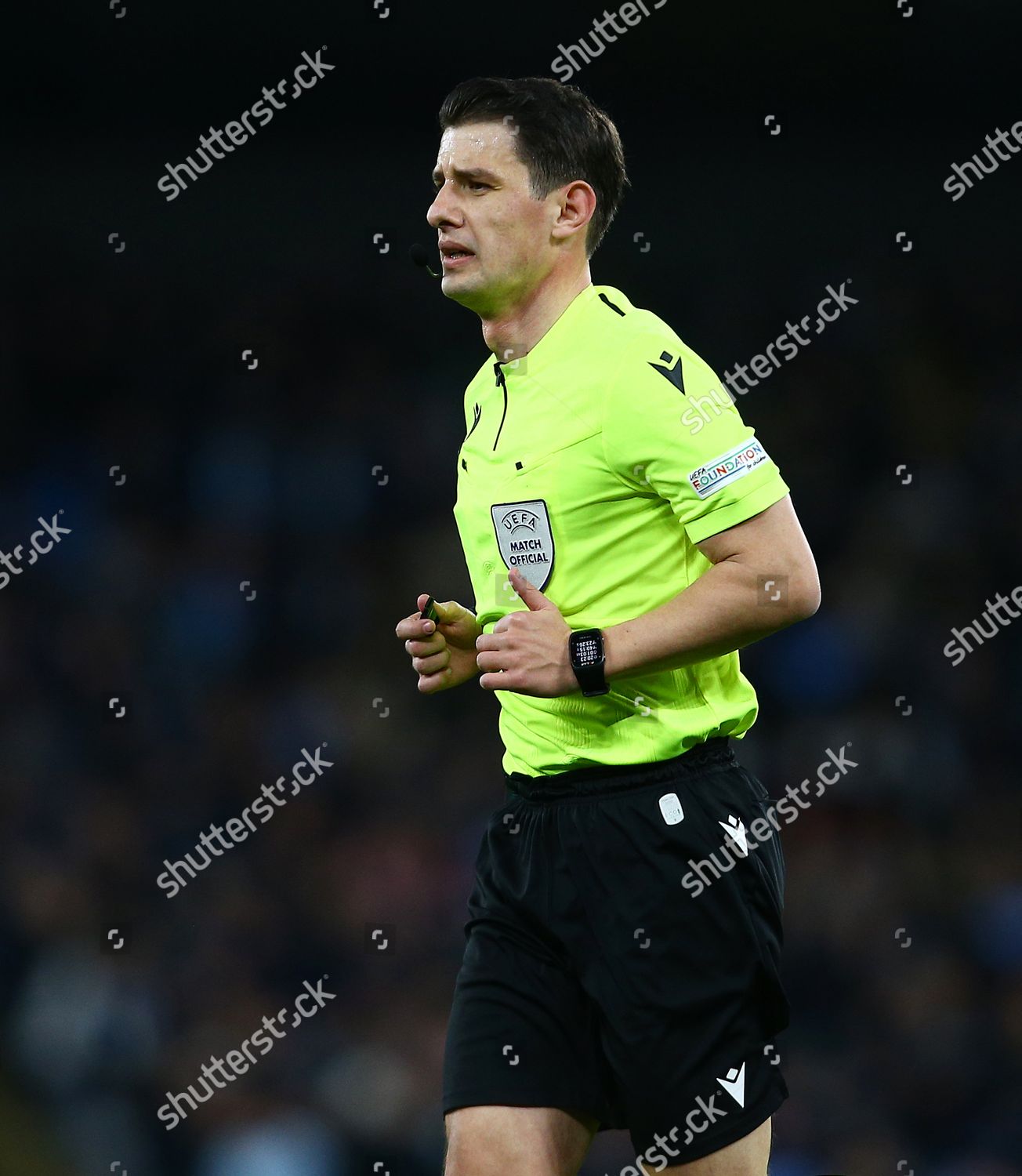 Referee Mr Halil Umut Meler Editorial Stock Photo - Stock Image ...