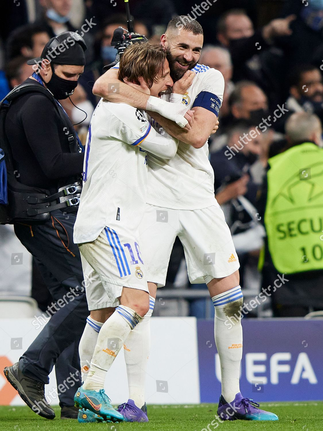 Luka Modric Karim Benzema Real Madrid Editorial Stock Photo - Stock ...