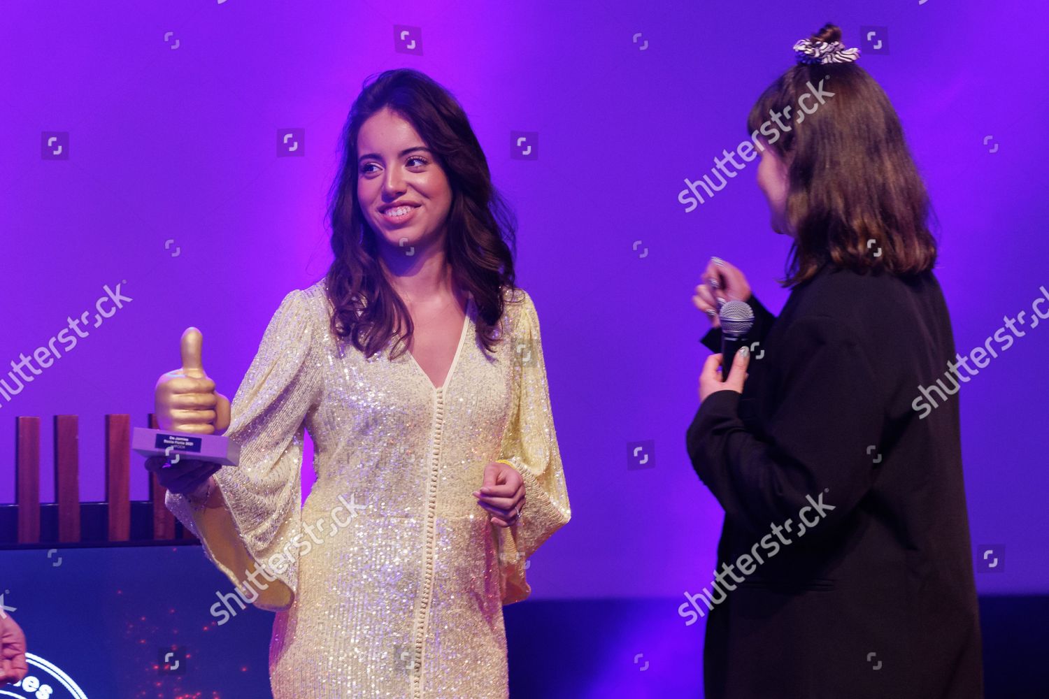Actress Nora Dari Collects Award Wtfock Editorial Stock Photo - Stock ...