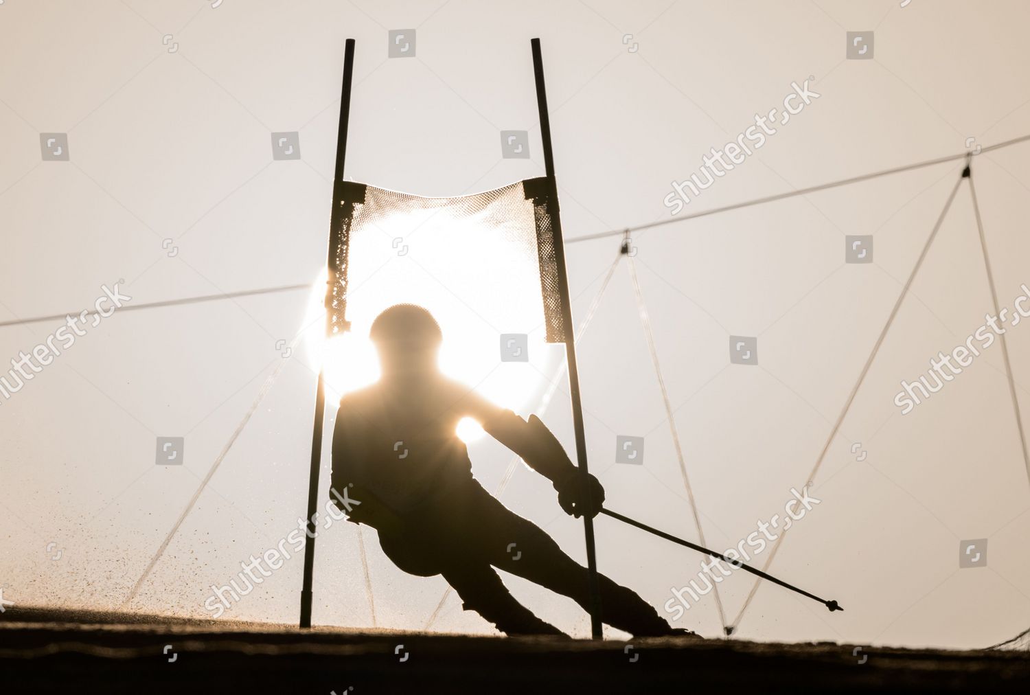 Silhouette Xinjun Chen Chn Lw682 He Editorial Stock Photo - Stock Image ...