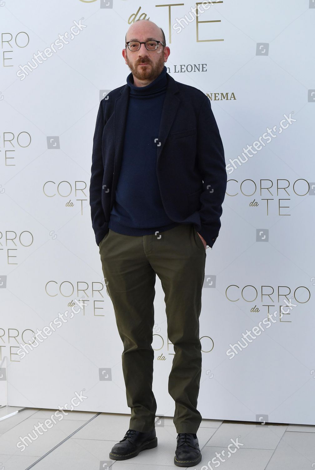 Italian Actor Carlo De Ruggieri Poses Editorial Stock Photo - Stock ...