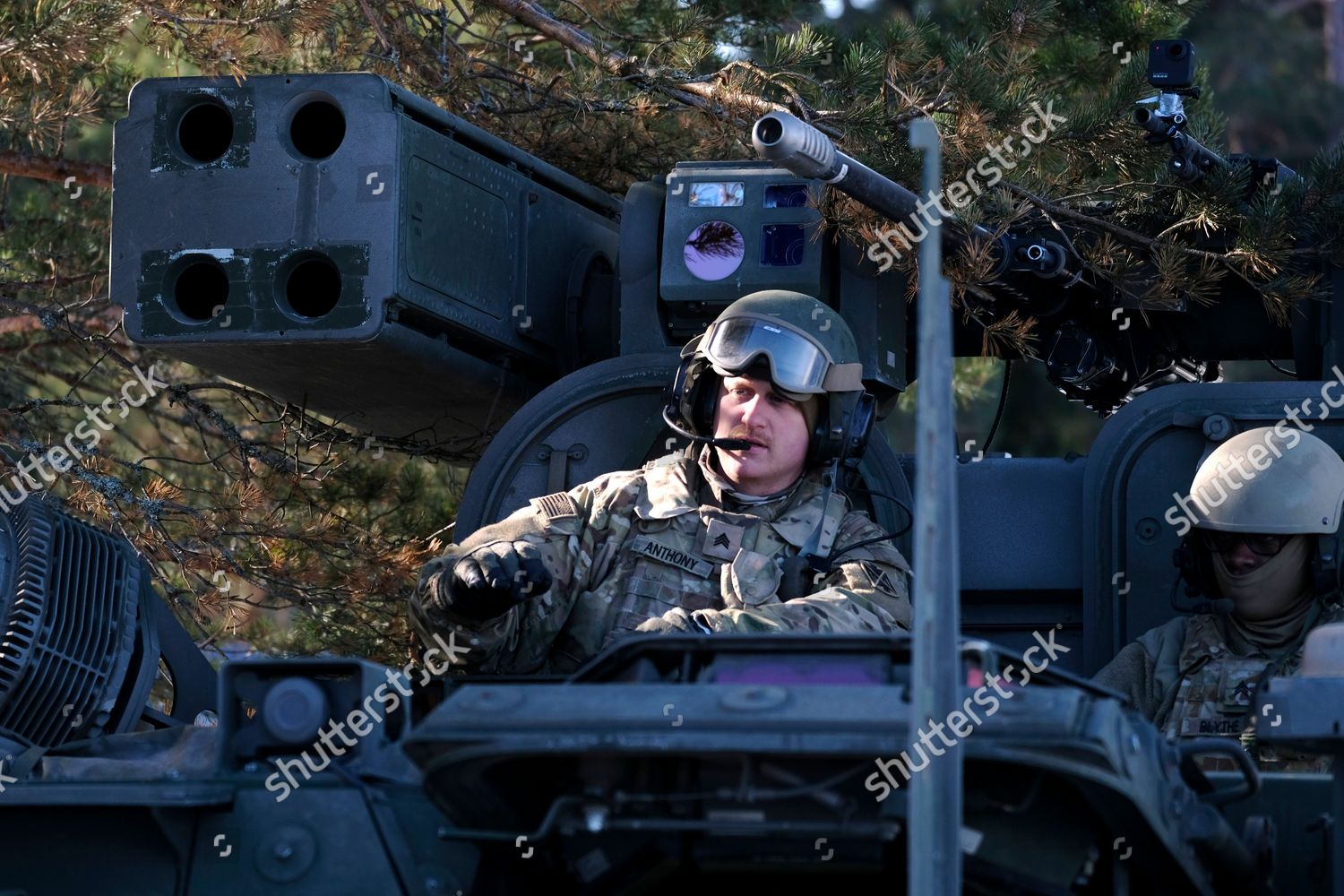 Us Servicemen Get Ready Fire Stinger Editorial Stock Photo - Stock ...
