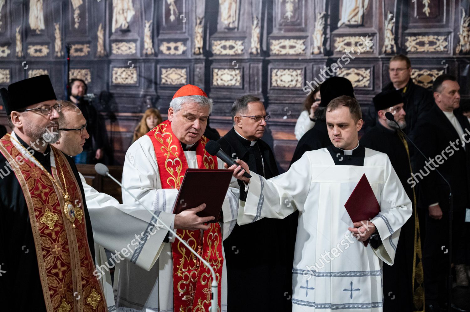 Cardinal Konrad Krajewski L3 Seen Leading Editorial Stock Photo - Stock ...
