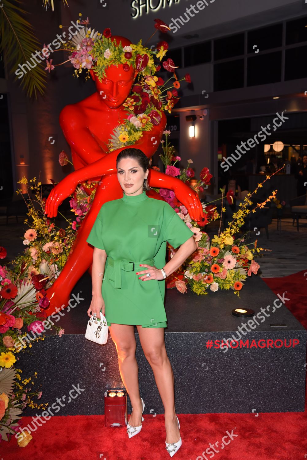 Stephanie Shojaee Attends Shoma Bazaar Doral Editorial Stock Photo ...
