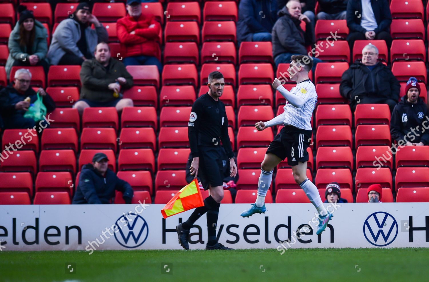 Harry Wilson Fulham Celebrates Scoring Equalising Editorial Stock Photo ...