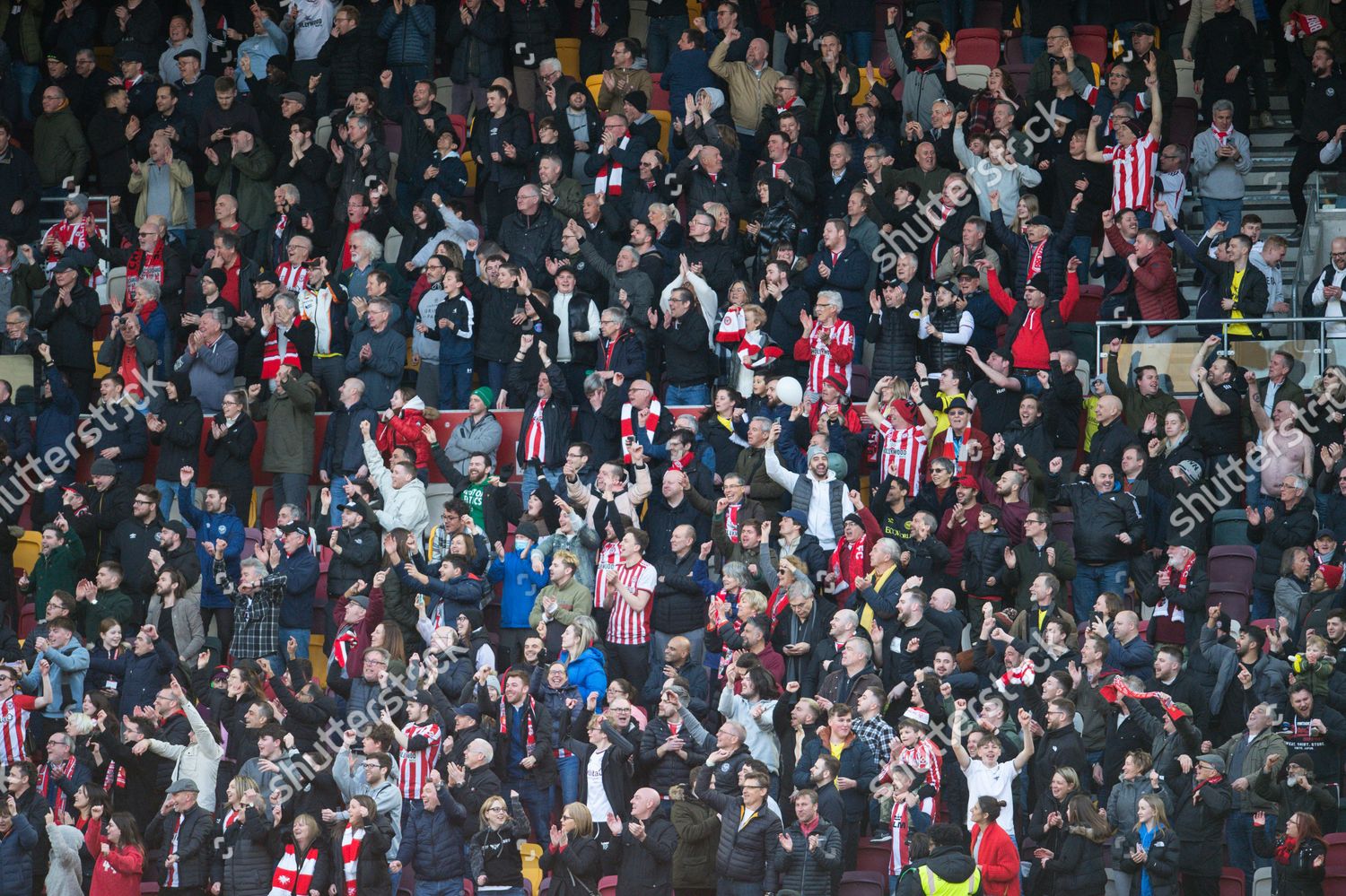Brentford Fans Editorial Stock Photo - Stock Image | Shutterstock