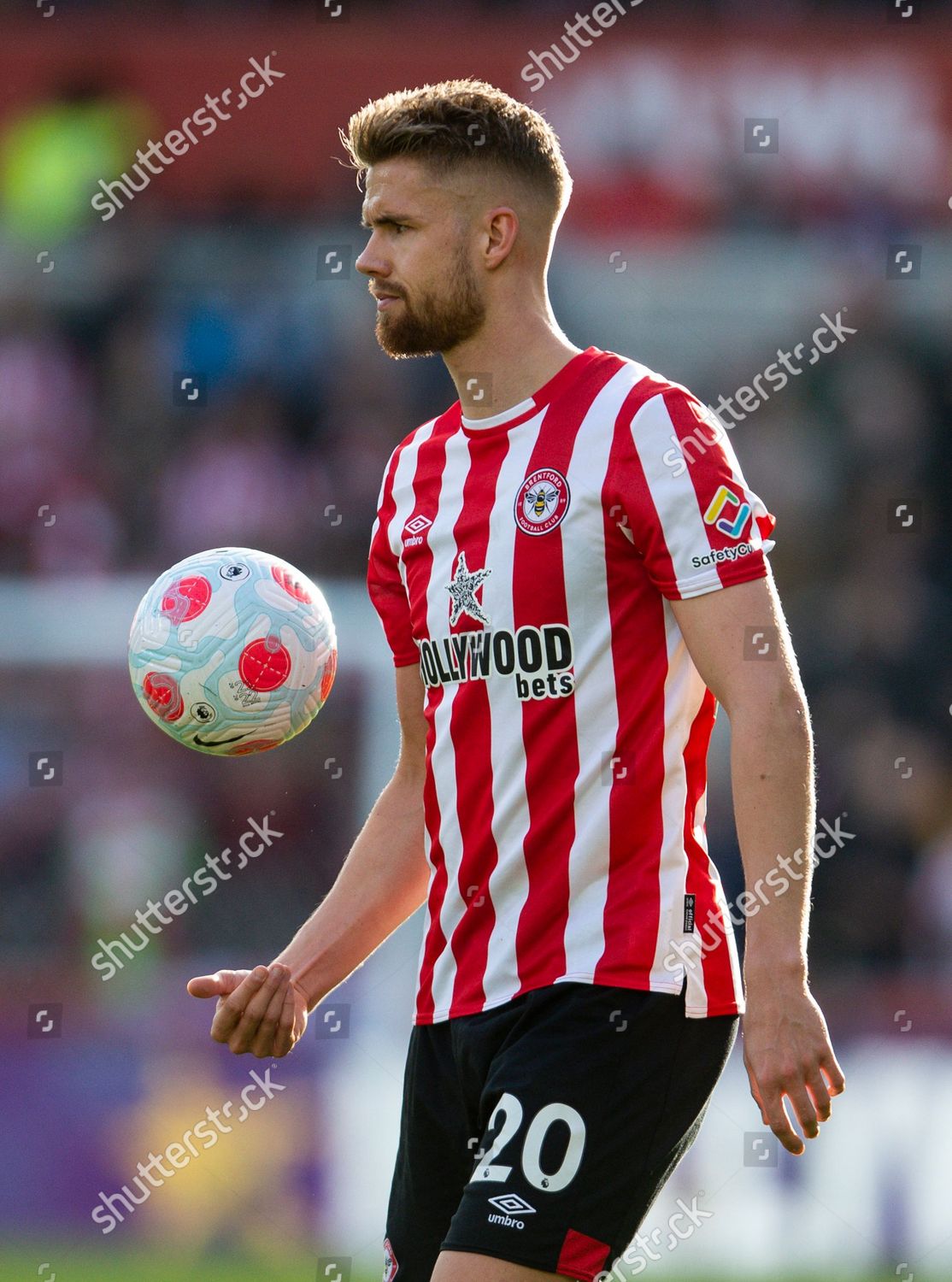 Kristoffer Ajer Brentford Editorial Stock Photo - Stock Image ...