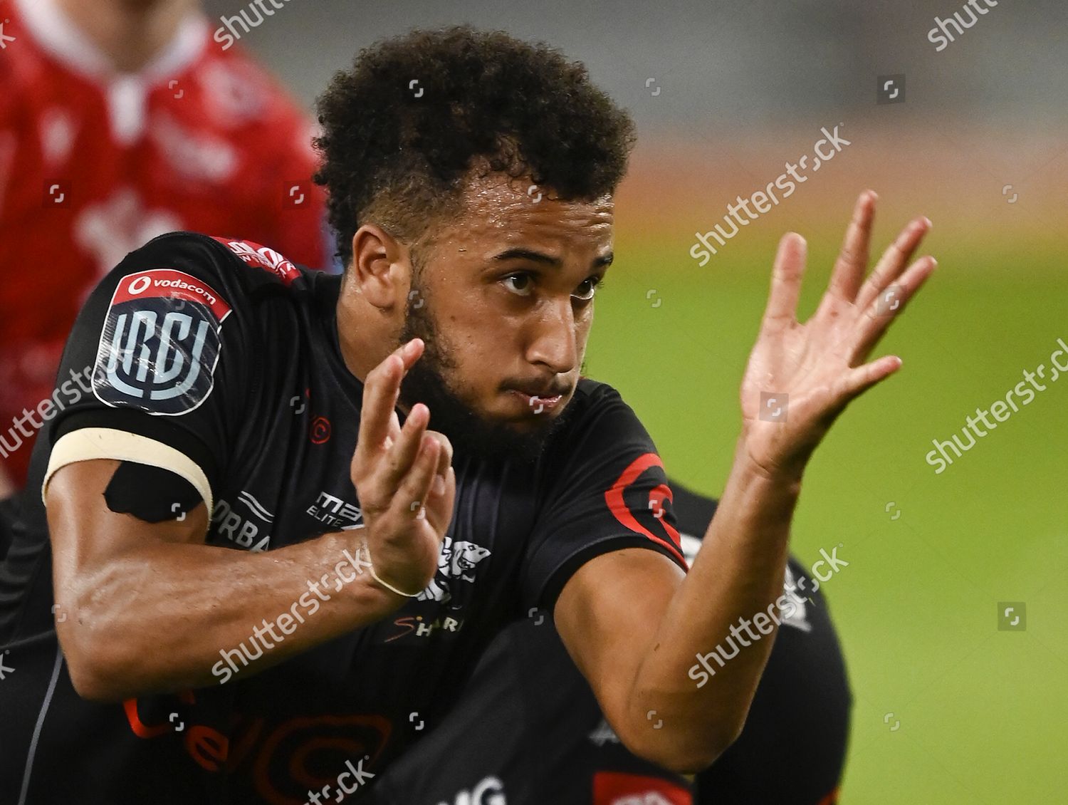 Jaden Hendrikse Sharks During United Rugby Editorial Stock Photo ...