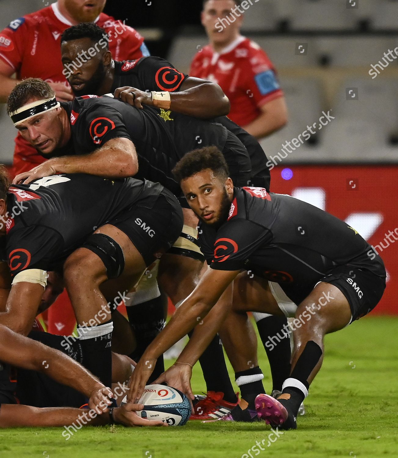 Jaden Hendrikse Sharks During United Rugby Editorial Stock Photo ...