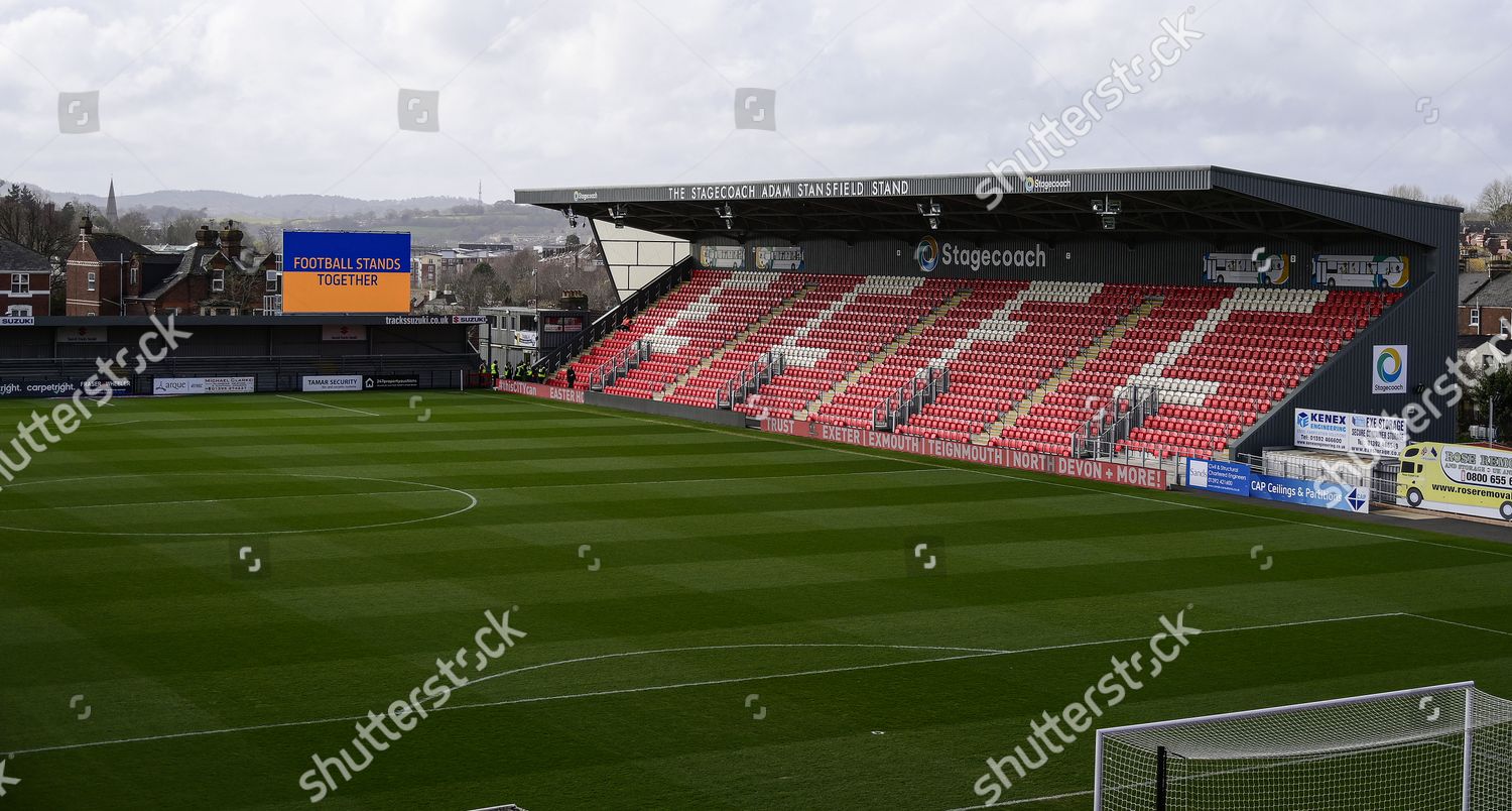 New Big Screen Exeter City Ukraine Editorial Stock Photo - Stock Image ...