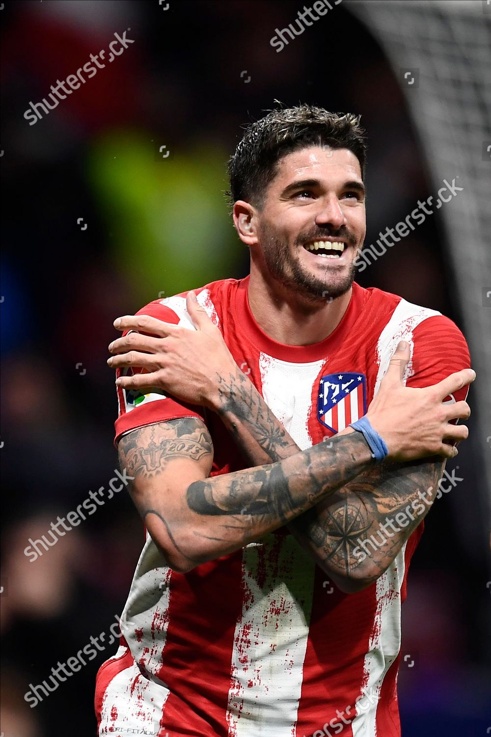 Rodrigo De Paul Atletico Madrid Celebrates Editorial Stock Photo ...
