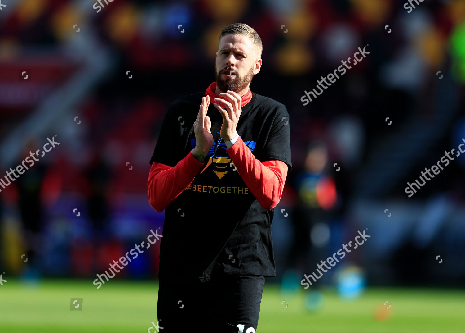 Pontus Jansson Brentford Wearing Special Brentford Editorial Stock Photo - Stock Image ...