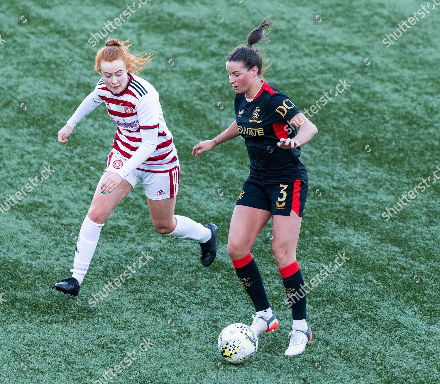 Rangers Womens Defender Demi Vance Editorial Stock Photo - Stock Image ...