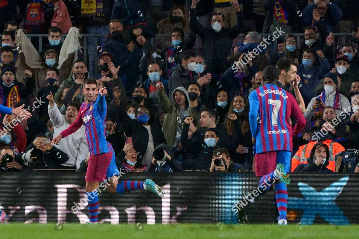 Ferran Torres Celebration After Scoring 10 Editorial Stock Photo ...